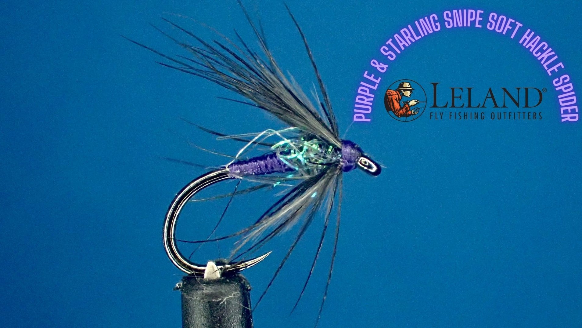 Purple & Starling Soft Hackle — Leland Fly Fishing