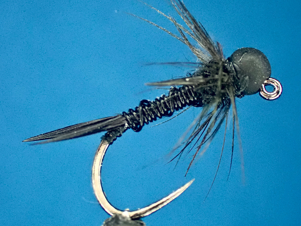 Little Black Stonefly Soft Hackle Nymph Fly Tying Kit — Leland Fly Fishing