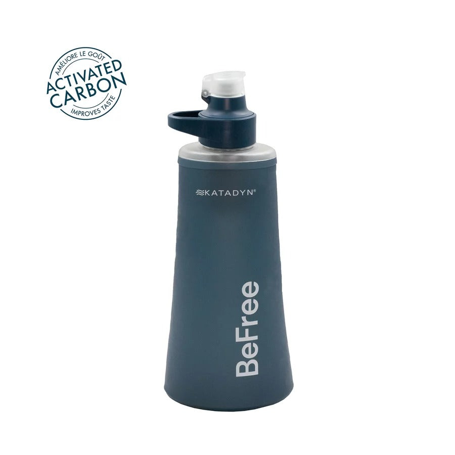 Katadyn BeFree Water Filter AC 1.0L - Slate Blue — Leland Fly Fishing