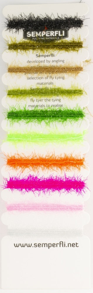 Semperfli Straggle LEGS Multicard Mix Pack — Leland Fly Fishing