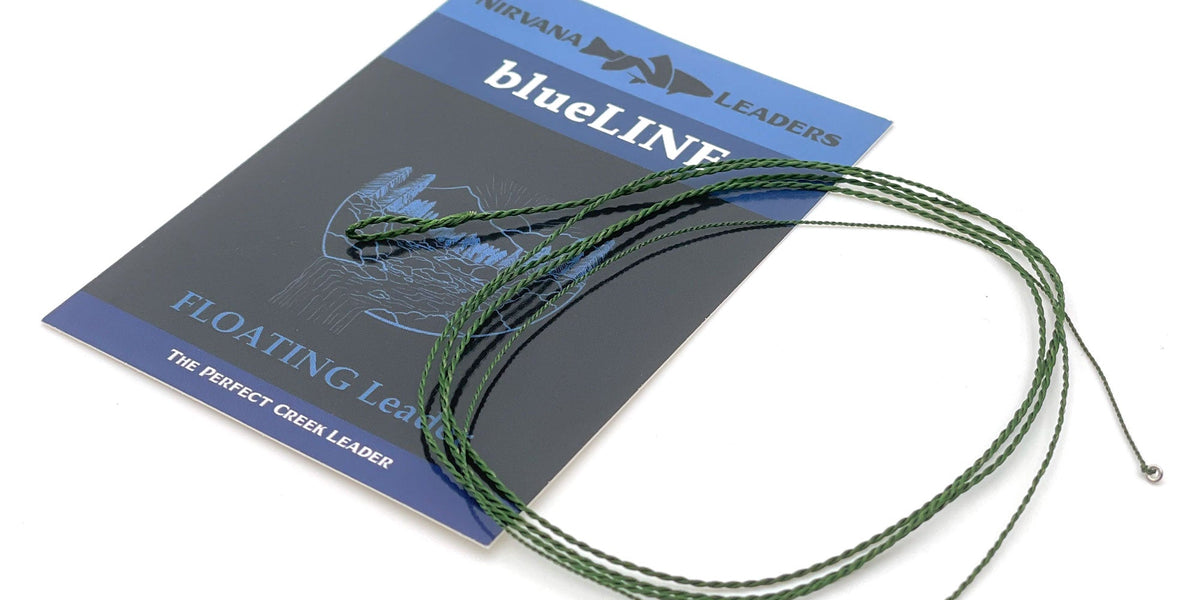 NIRVANA blueLINE Furled Leader — Leland Fly Fishing