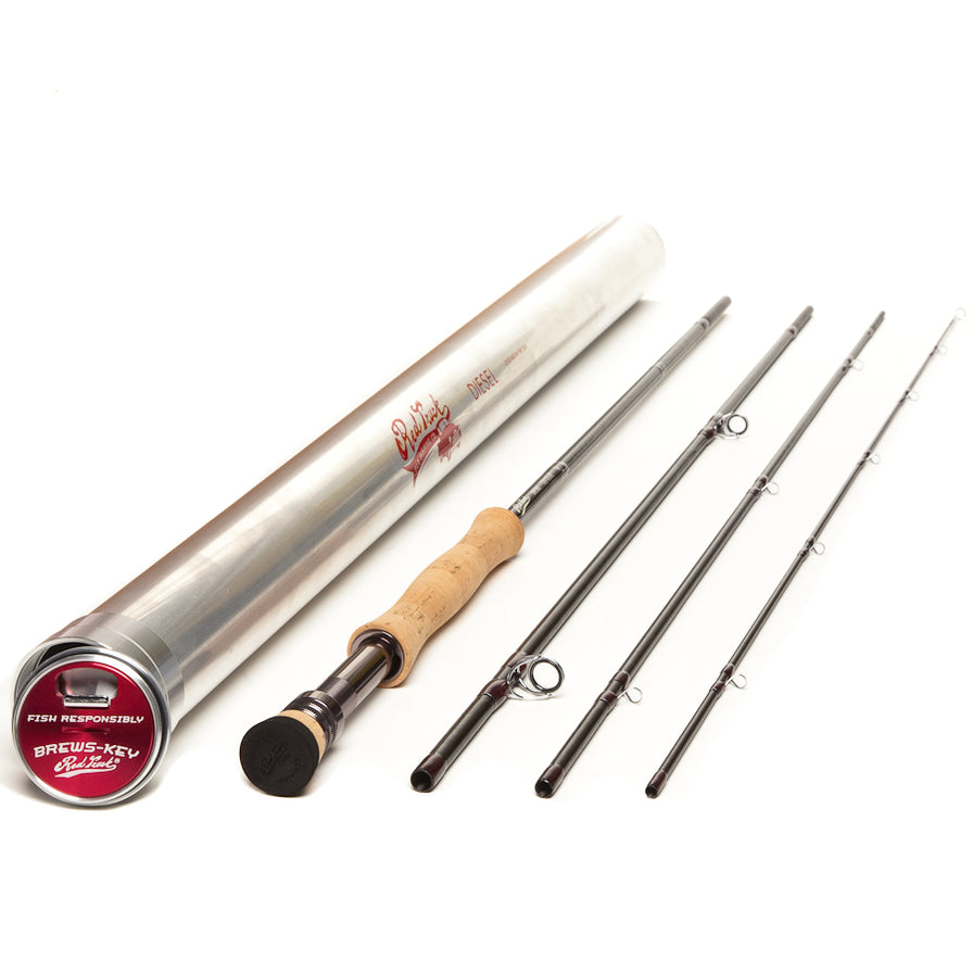 Red Truck Diesel 7wt 10ft Fly Rod, 4 Piece, 7100-4 — Leland Fly Fishing