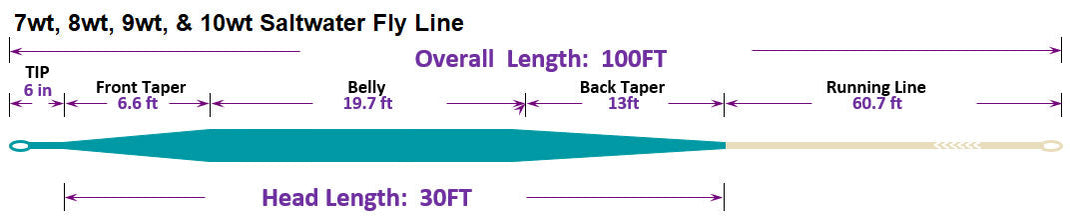 Saltwater Fly Line — Leland Fly Fishing